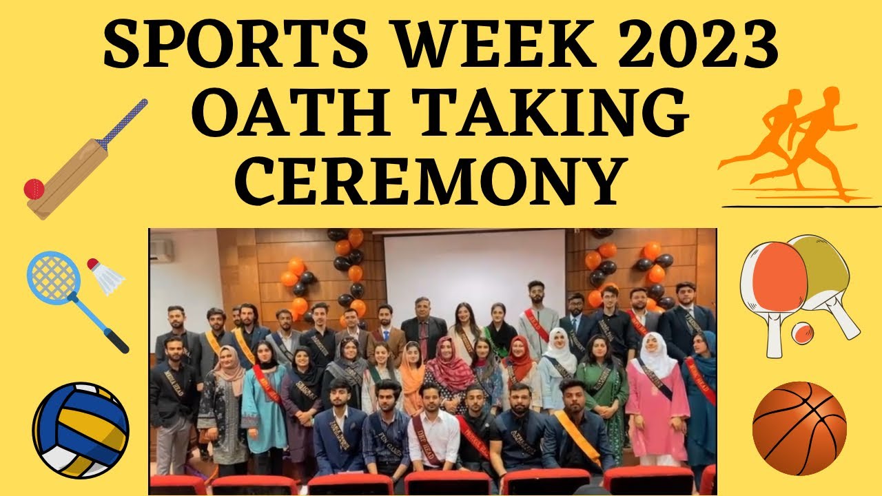 SPORTS SOCIETY SASH & OATH TAKING CEREMONY 🏀🏏🏅 - YouTube