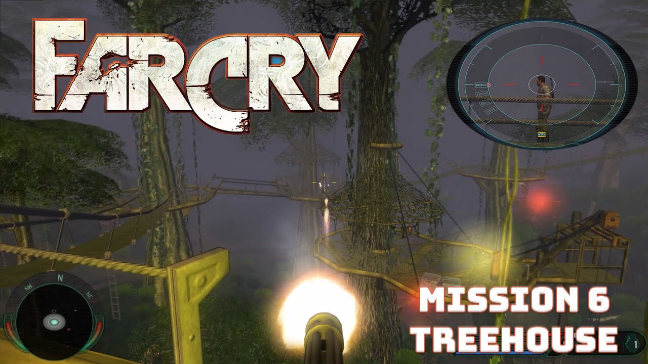 Far Cry 1 Gameplay Walkthrough Mission 06 Treehouse - YouTube