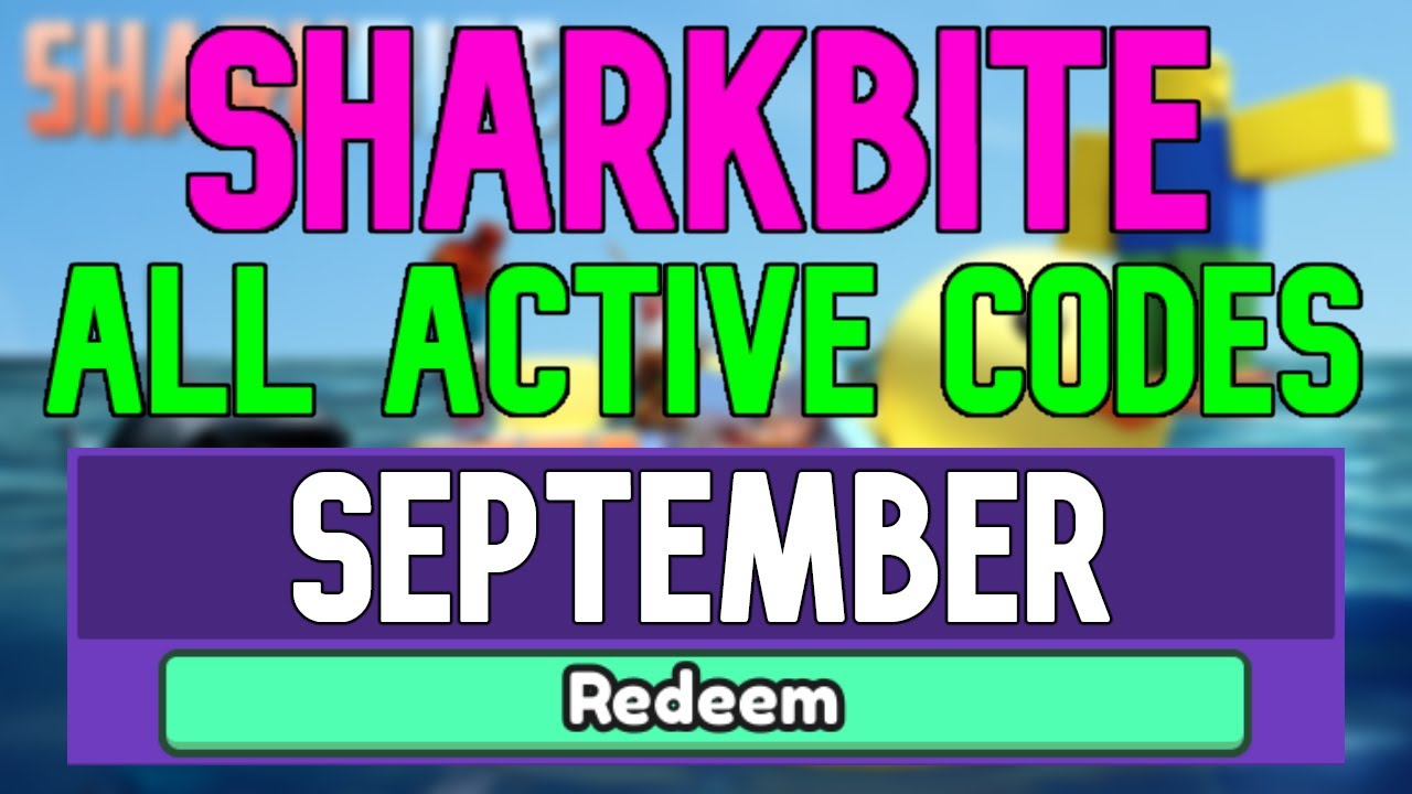 All New September 2022 Codes for ️SharkBite ROBLOX WORKING SharkBite ...