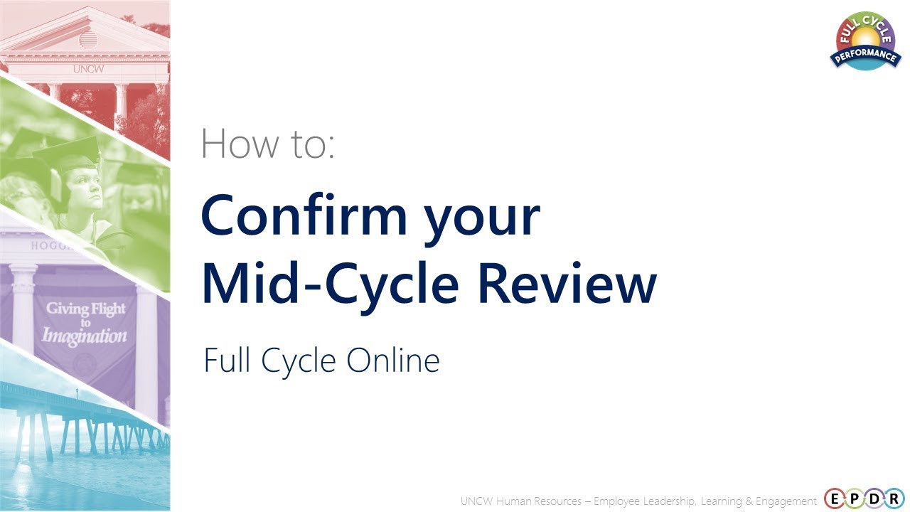 How to Confirm your Mid-Cycle Review (Full Cycle Online) - YouTube