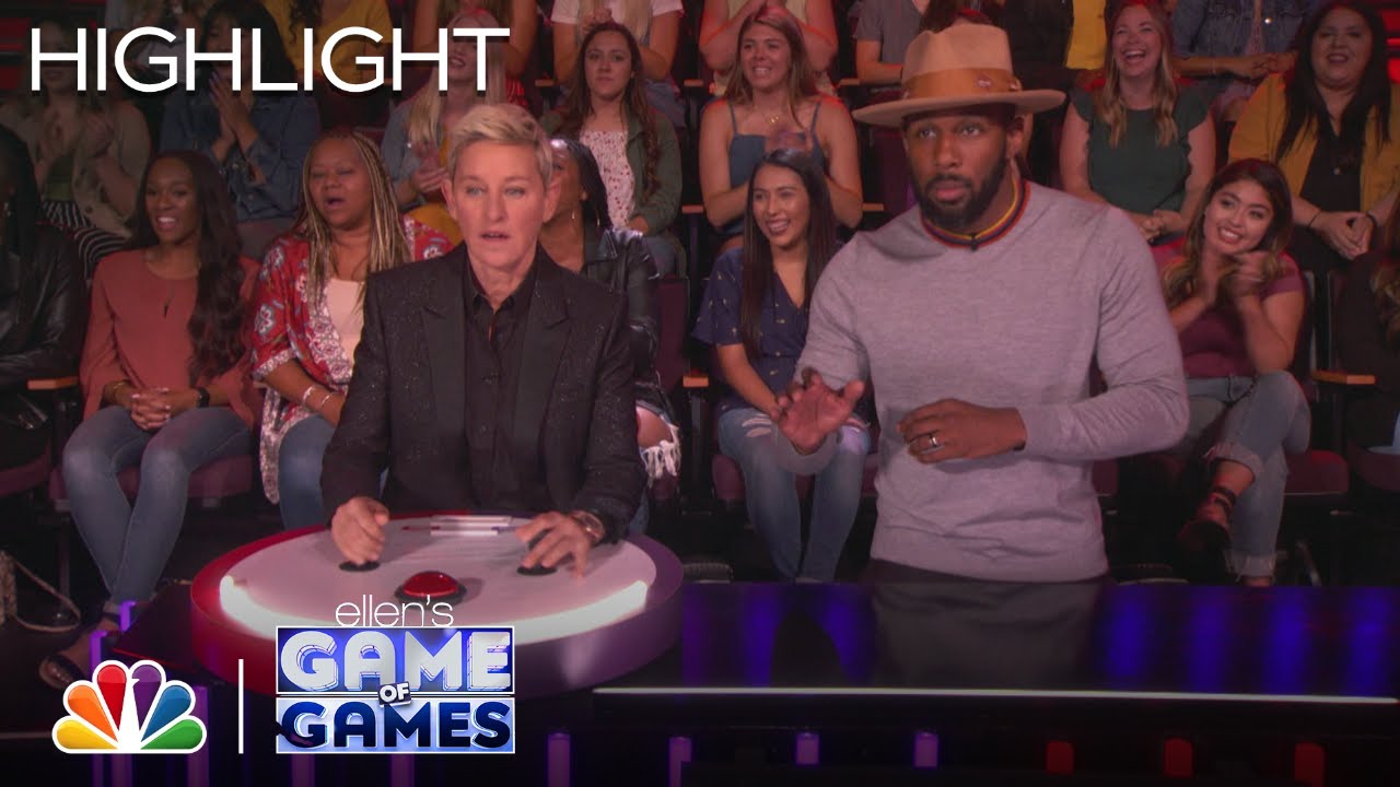 Buckin' Blasters: Hold on Tight and Take Aim - Ellen's Game of Games ...