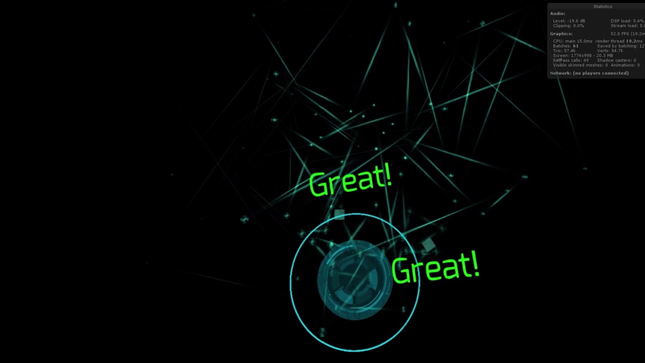 Prototype VR Osu like Game - YouTube