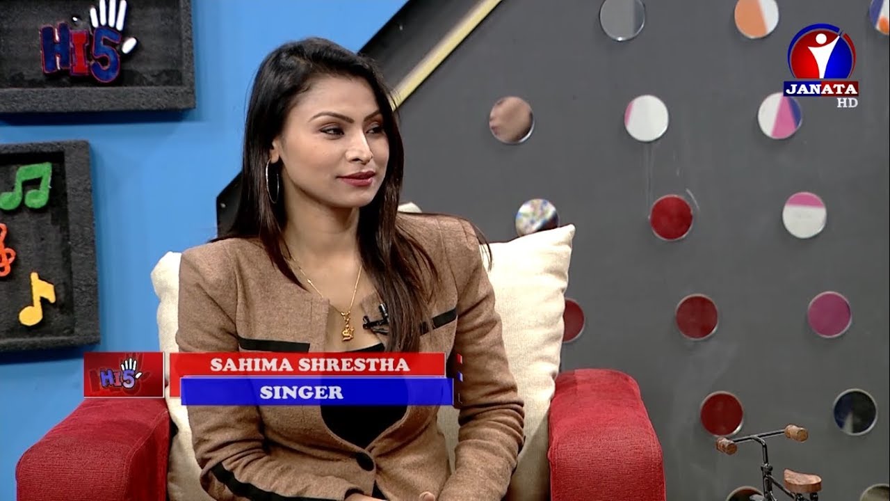 Hi5 Interview with Sahima Shrestha || Singer - YouTube