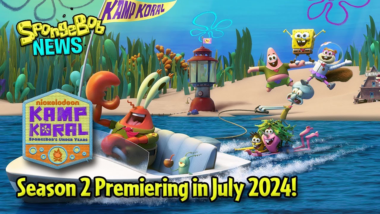 SpongeBob Kamp Koral Season 2 Premieres on July 10th, 2024! | SpongeBob ...