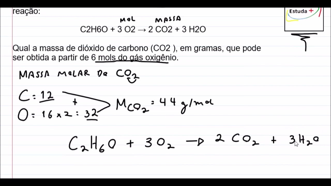 Massa Molar Do Gas Oxigenio - FDPLEARN