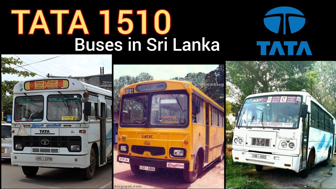 Tata LP/LPO 1510 Buses in Sri Lanka | Old Tata Buses | Bus Body Types ...