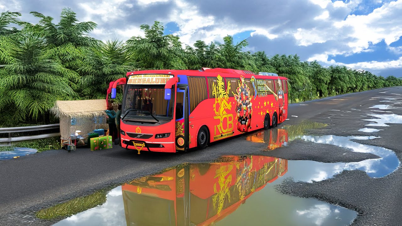 RCB Volvo Bus Driving : ETS 2 Gameplay | LIVE🔴 - YouTube