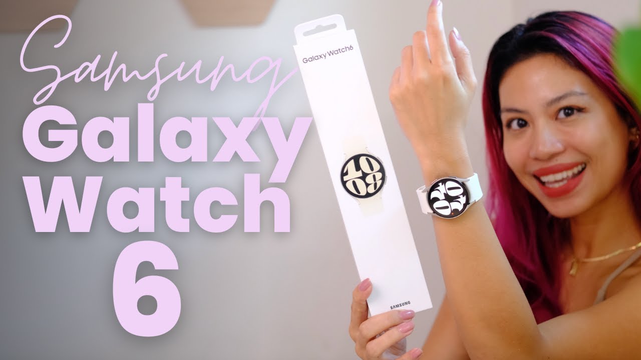 Samsung Galaxy Watch 6 ( Unboxing, setup + first impressions! 💎) - YouTube