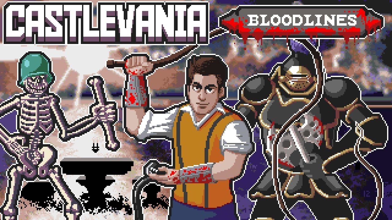 Castlevania: Bloodlines (Sega Genesis) Full Playthrough w/ Mike Matei ...