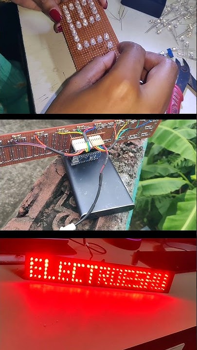 Programmable Display Board || Arduino Nano || Electronics Project || ElectroEshu - YouTube