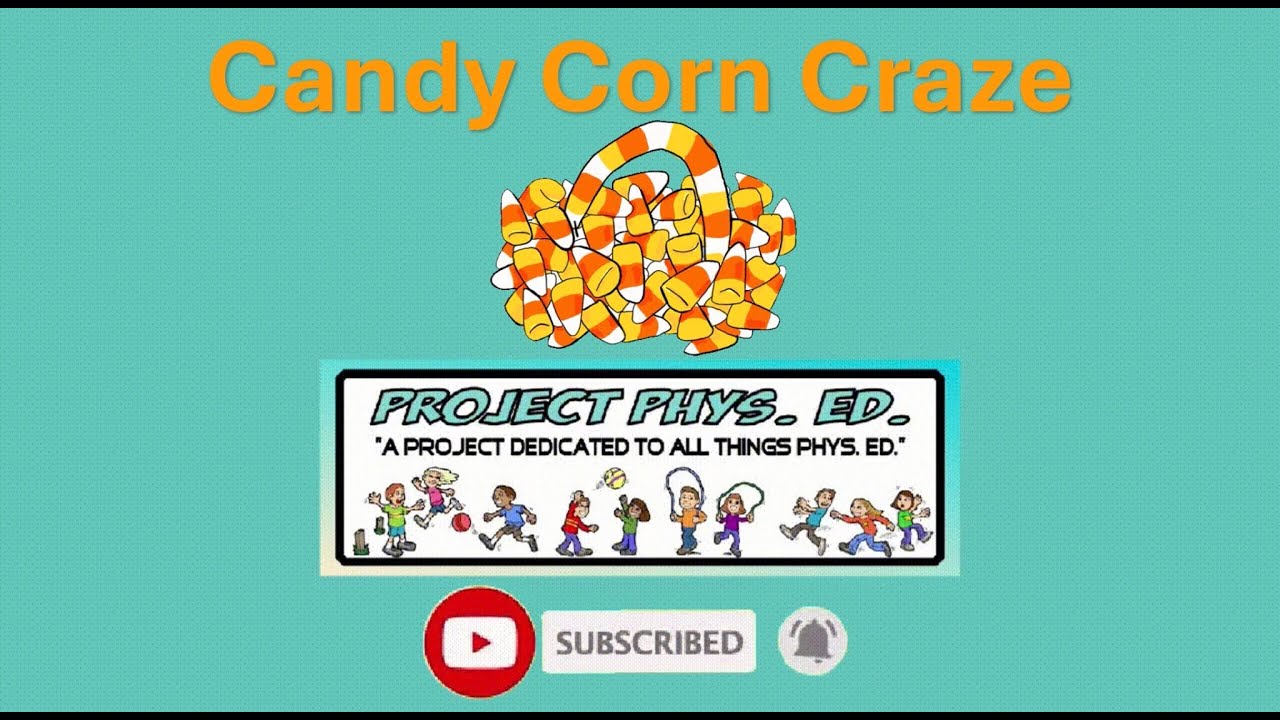 🎃P.E. Halloween Game🎃: Candy Corn Craze - YouTube