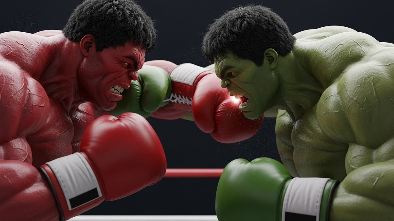 Unexpected Team-Up: Hulk’s Shocking Defeat by Red Hulk… and His ...