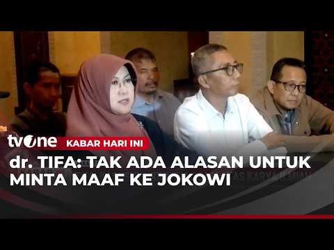 Dokter Tifa Tegaskan Tak akan Ajukan RJ | Kabar Hari Ini