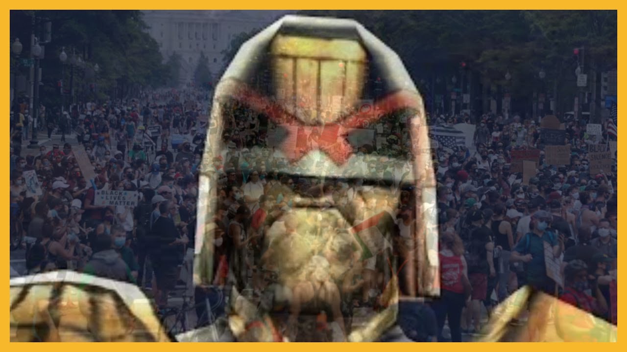 Police Brutality On Full Display | Judge Dredd: Dredd vs. Death - YouTube