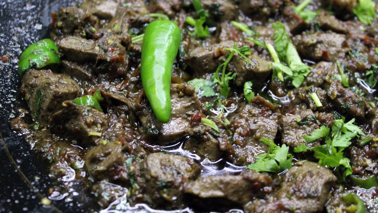Tawa Mutton Kaleji Recipe | Eid Special | Mutton Liver Fry Recipe - YouTube