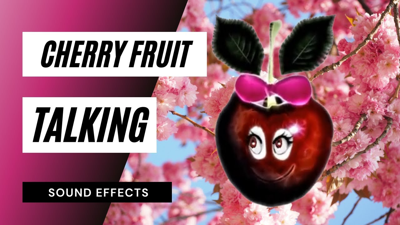 Cherry Fruit Talking - cherry fruit talking / sound effect / animation ...
