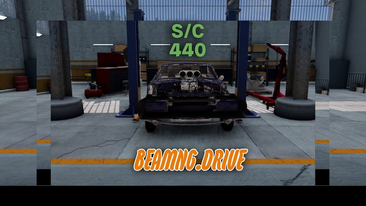 Dodge Charger Gets a SuperCharged Hemi BeamNG.Drive Drag Racing Rp ...