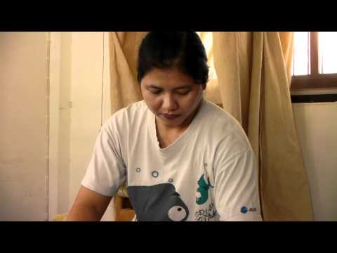 Thijs en mama - massage