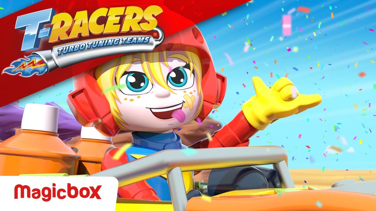 T-RACERS | EPISODE: Jumps and acrobatics in the desert! 🌵 | Cartoons ...