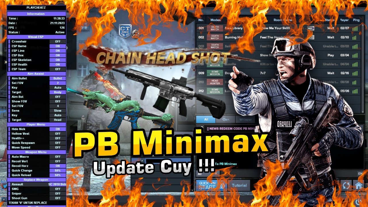 UPDATE DOWNLOAD CHEAT PB MINIMAX 3.16 - UNOFFICIAL PRIVATE SERVER 3.16 ...