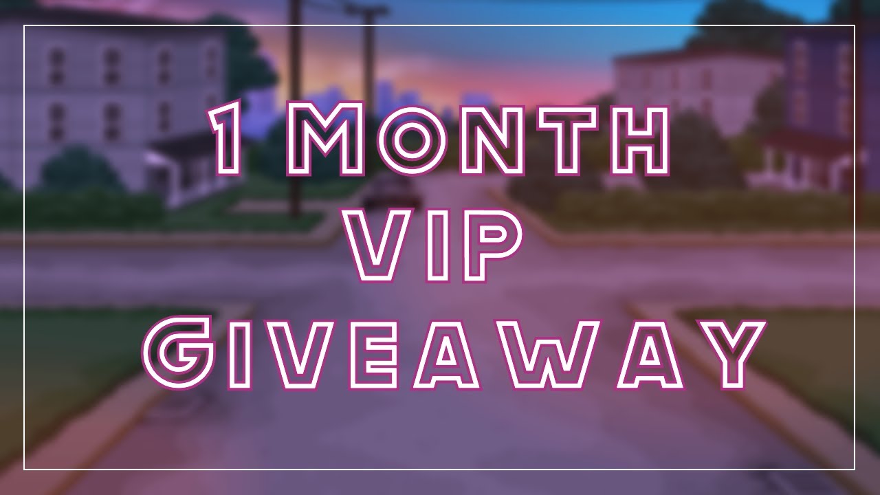 1 MONTH VIP GIVEAWAY || USA MSP - YouTube