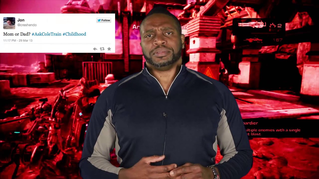 GoW Augustus Cole Train Answers your Tweets (ft. Lester Speight ...