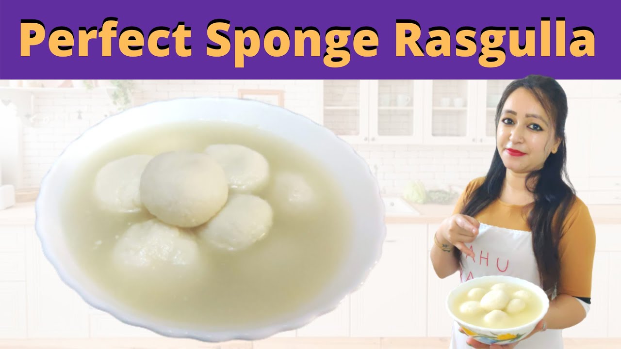 How To Make Rasgulla At Home | रसगुल्ले बनाने का एकदम आसान तरीक़ा ...