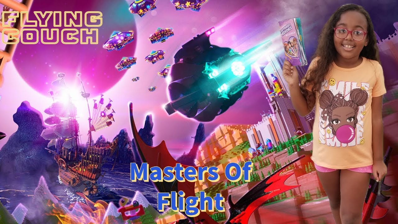 Masters of Flight - Legoland! Luana on the Lego motion Ride - YouTube