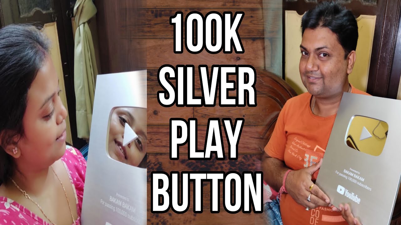 Finally We Got Silver Play Button | Silver Play Button Unboxing | 100k ...