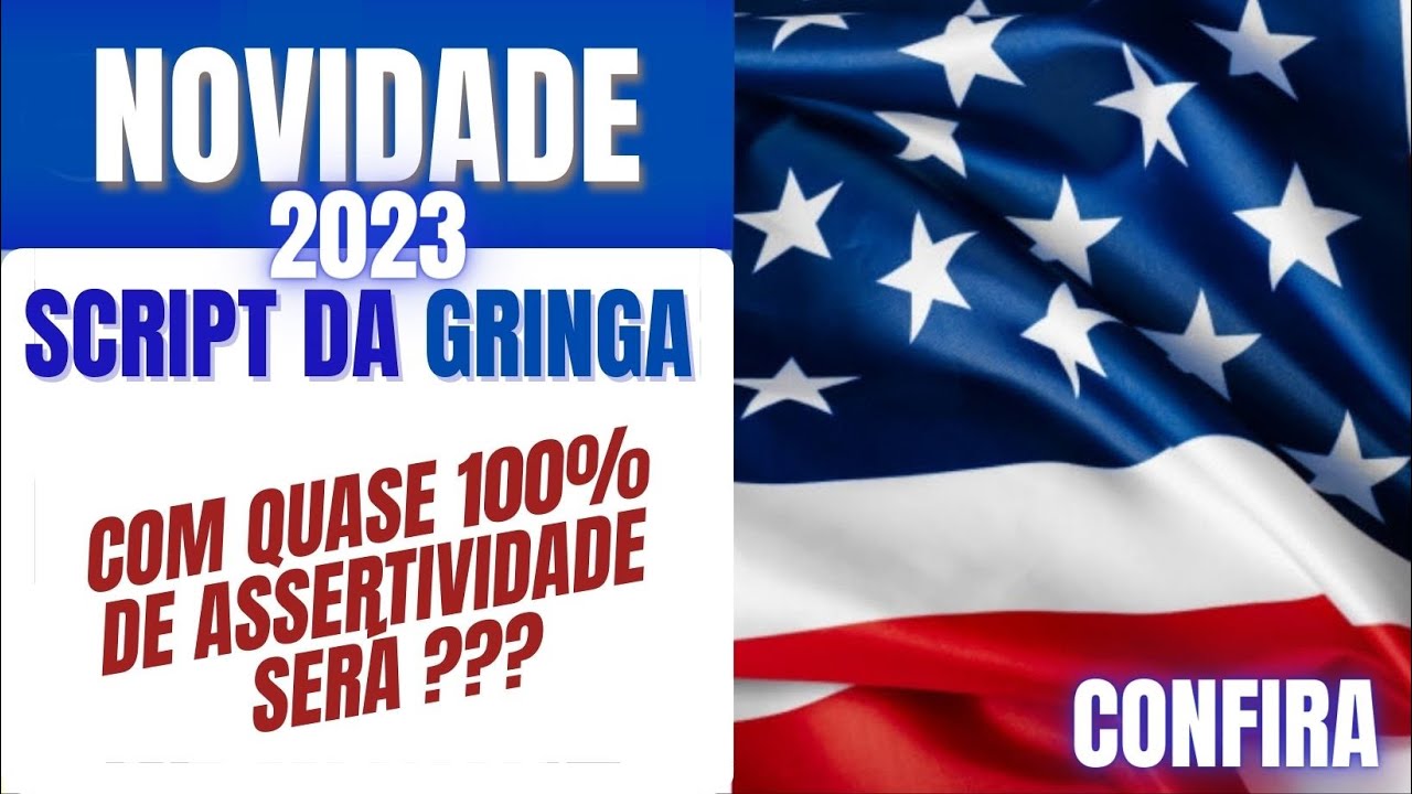 O MAIS PROCURADO SCRIPT DA GRINGA QUASE 100% ASSERTIVIDADE SERÁ? - YouTube
