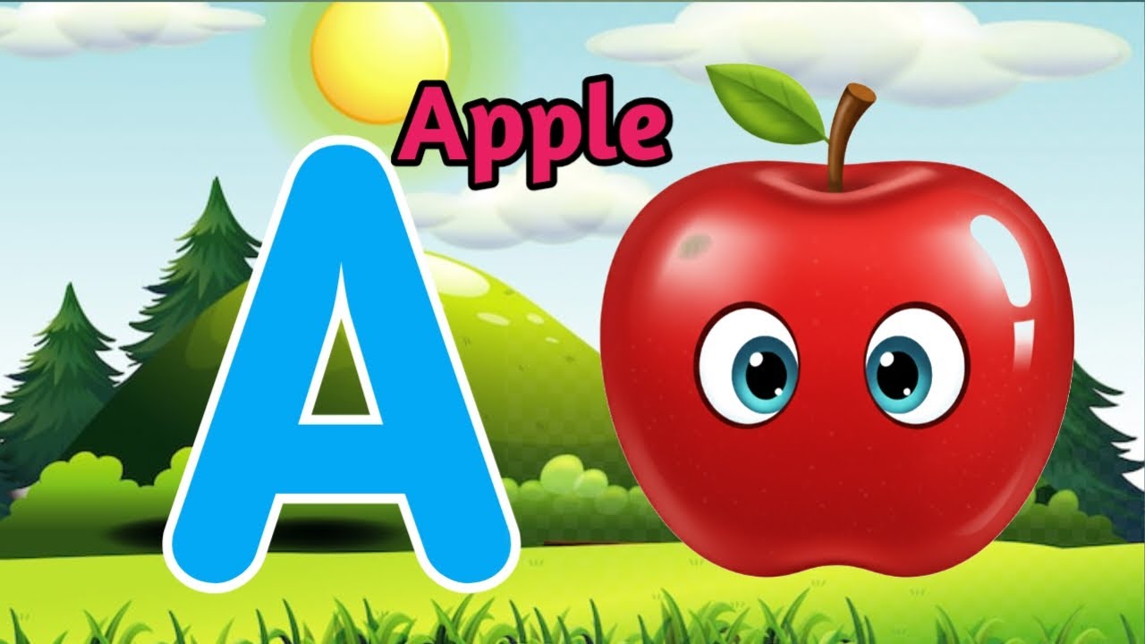 Learn ABC with A for Apple 🍏 | Easy Alphabet for Preschoolers - YouTube