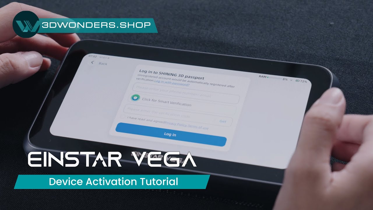 Einstar Vega - Device Activation Tutorial - YouTube