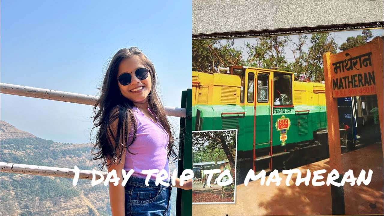Matheran hill station, how to reach matheran, toy train journey - YouTube