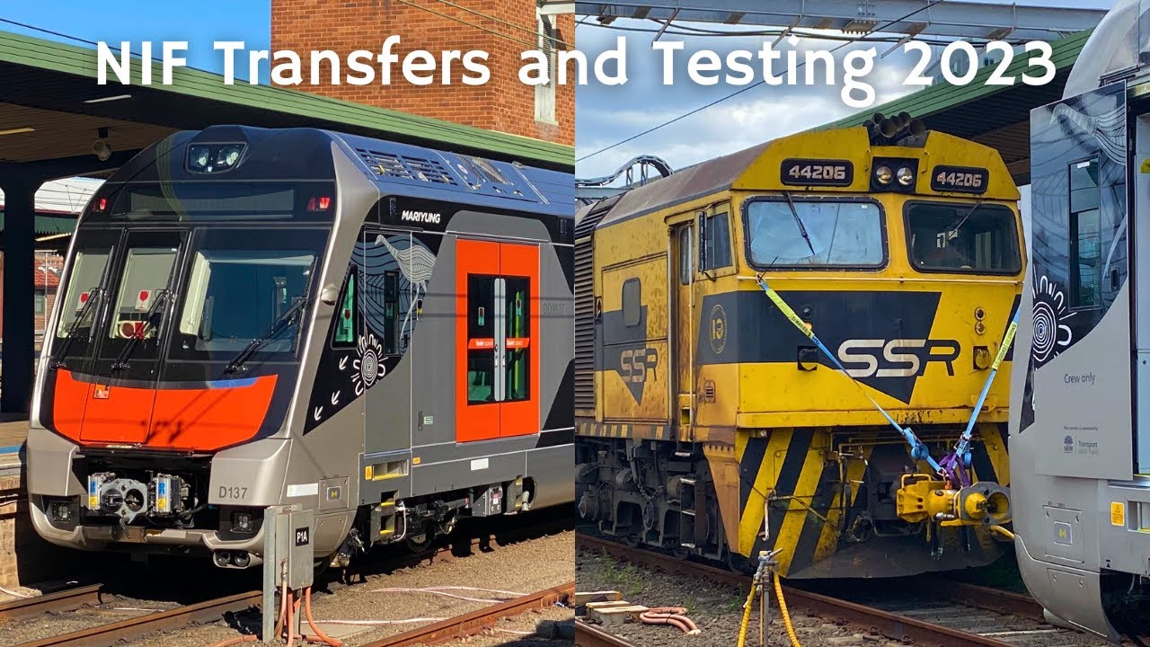 Kaelan's Trains Vlog 143: NIF Transfers and Testing 2023 - YouTube