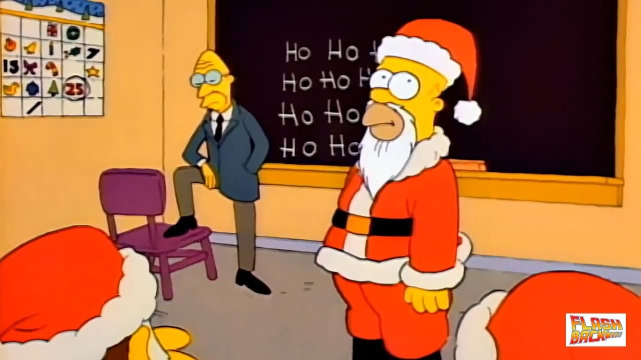 Santa Homero - YouTube
