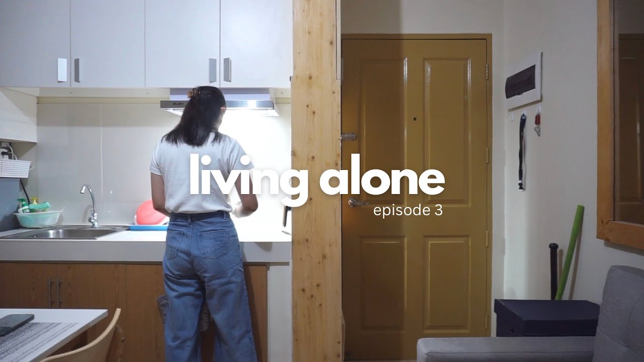 LIVING ALONE SERIES EP. 3 | chill weekdays, trying to save up, school ...