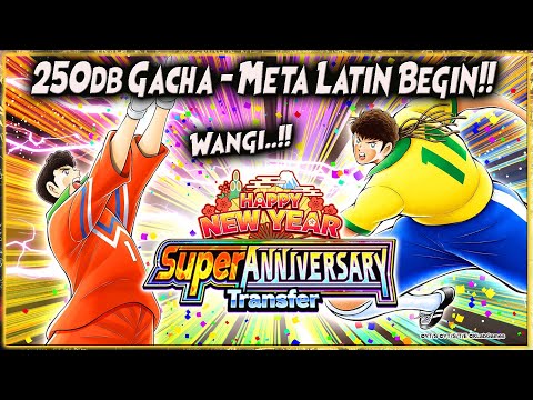 WANGI?! 250db GACHA SUPERSTAR ESPADAS & FEST SANTANA 🔥 CAPTAIN TSUBASA DREAM TEAM