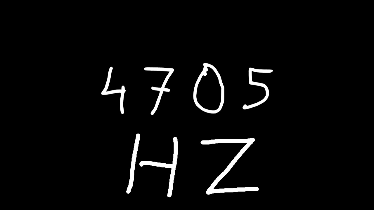 4705 Hz YouTube 4705-hz-youtube