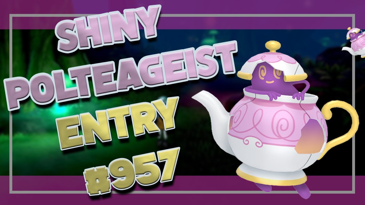 Shiny Polteageist (+Fail) from Home Resets! Shiny Living Dex #957 ...