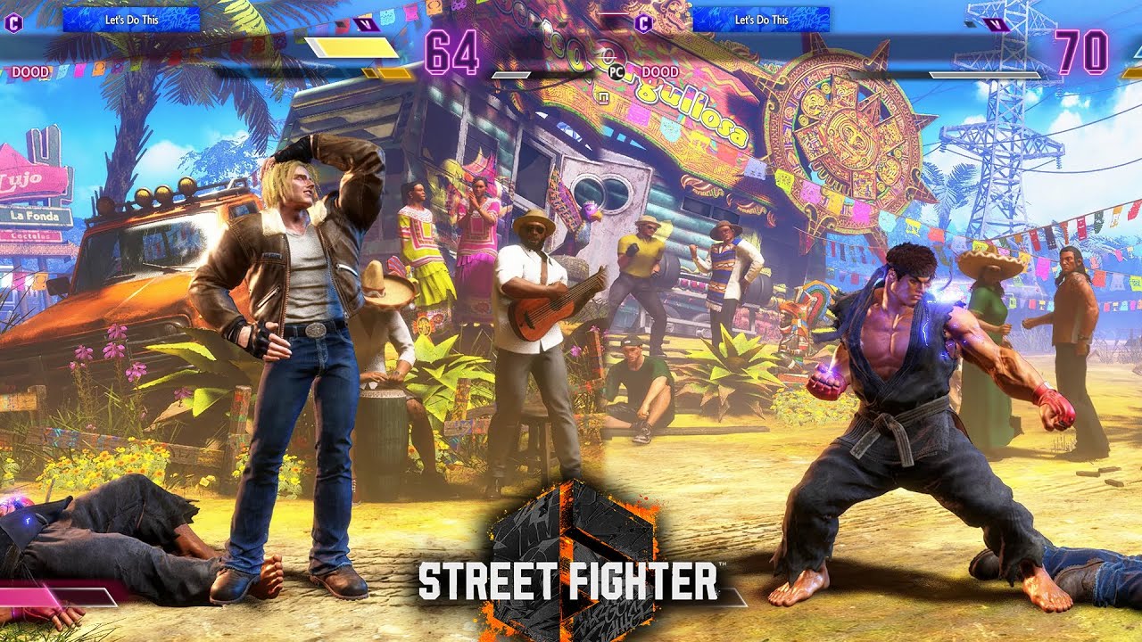 Street Fighter 6 Terry Bogard (Maximilian Dood) vs Ryu (chronoxiong ...