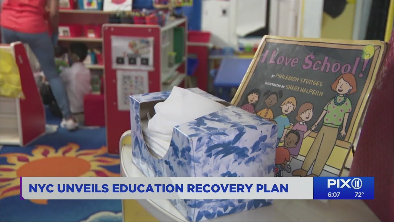 NYC unveils education recovery plan - YouTube