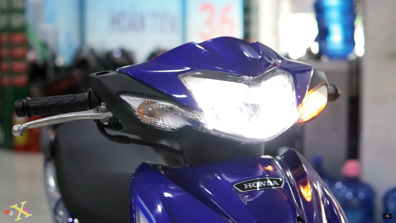 Honda Wave 110 Fi - Blue / Xanh Bạc - Walkaround - YouTube
