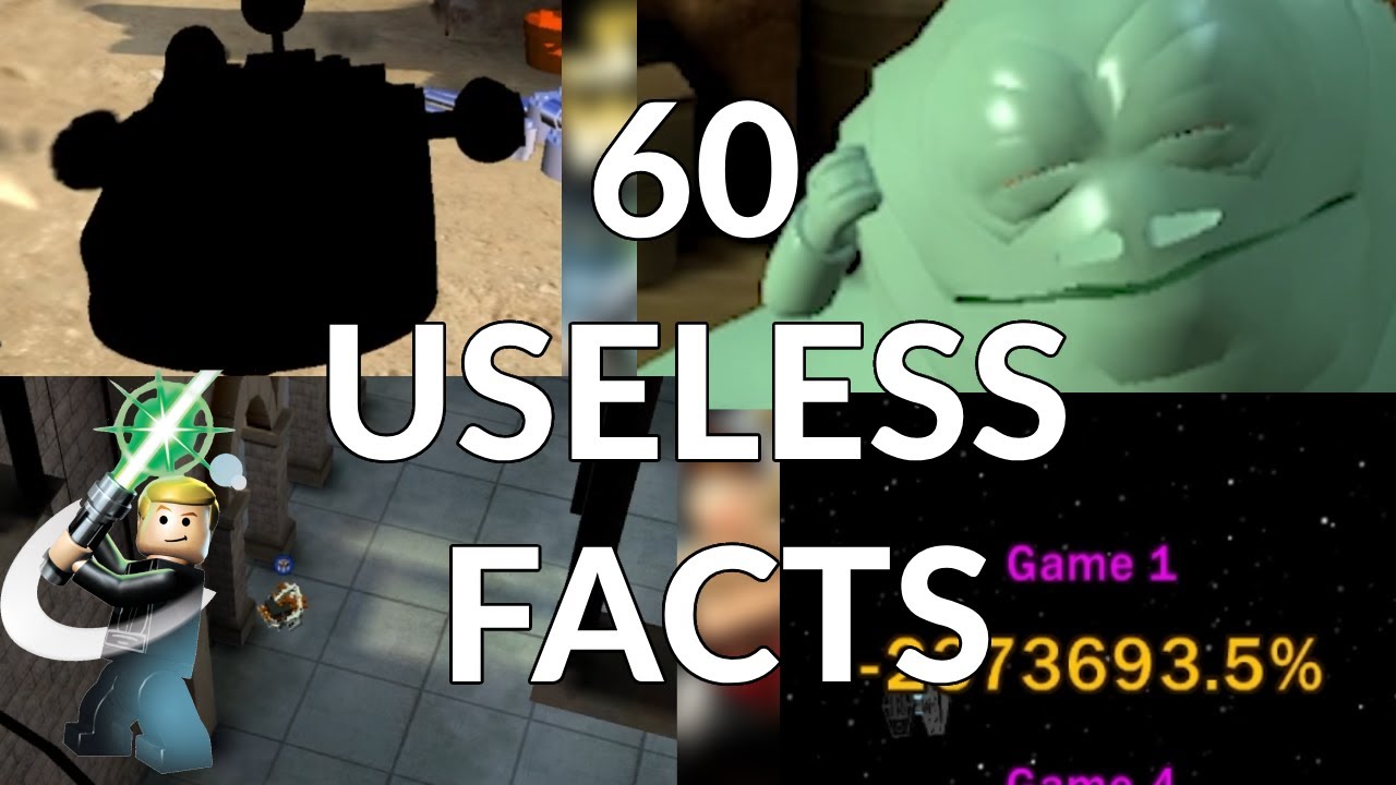60 Useless Facts - LEGO Star Wars: The Complete Saga - YouTube