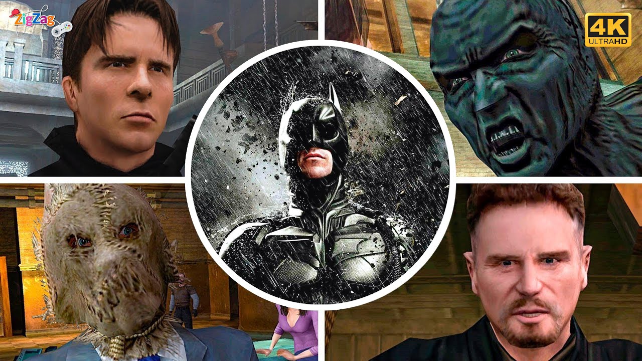 Batman Begins | All Bosses + End Cutscenes 4K | ZigZagGamerPT - YouTube