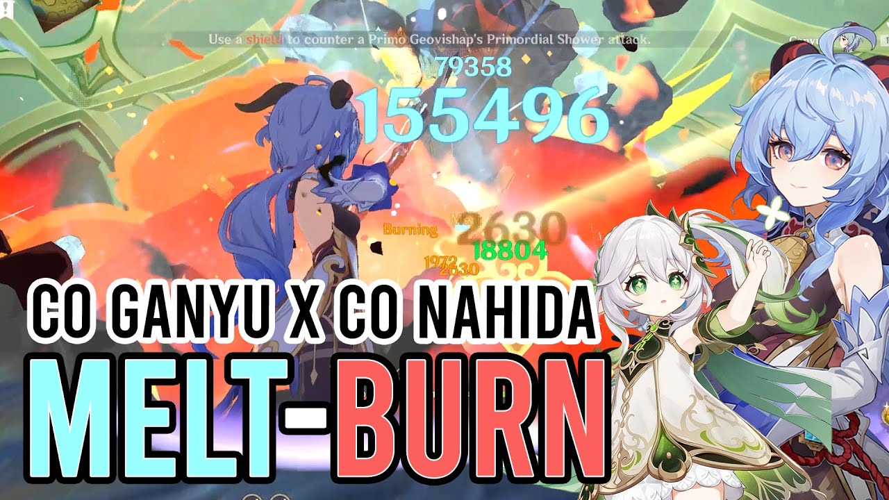 Ganyu Melt-Burn with Nahida is FIRE | Genshin Impact - YouTube