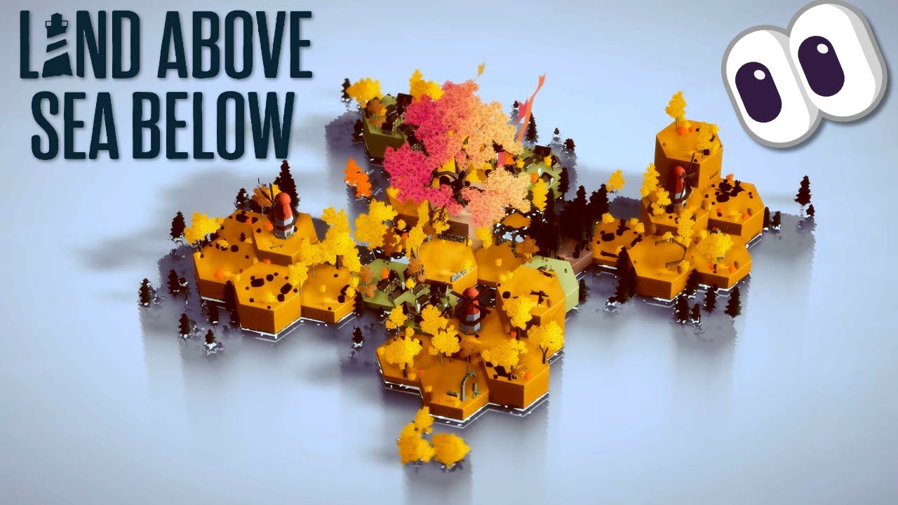 Land Above Sea Below- Better Than Dorfromantik? - YouTube