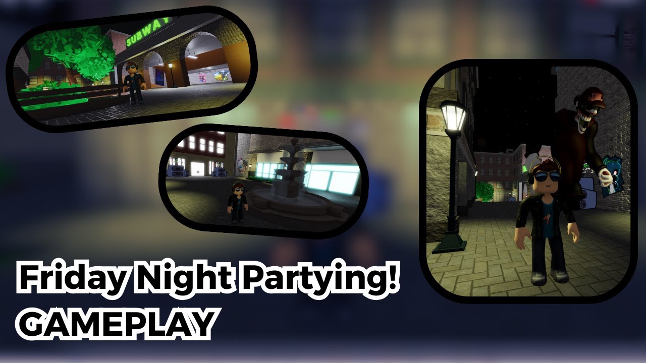 Friday Night Partying! GAMEPLAY N°1 - Roblox / FNF - YouTube
