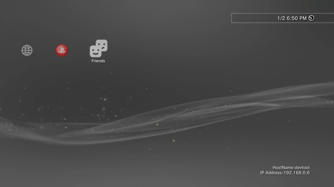 PS3 XMB Particle Play - YouTube