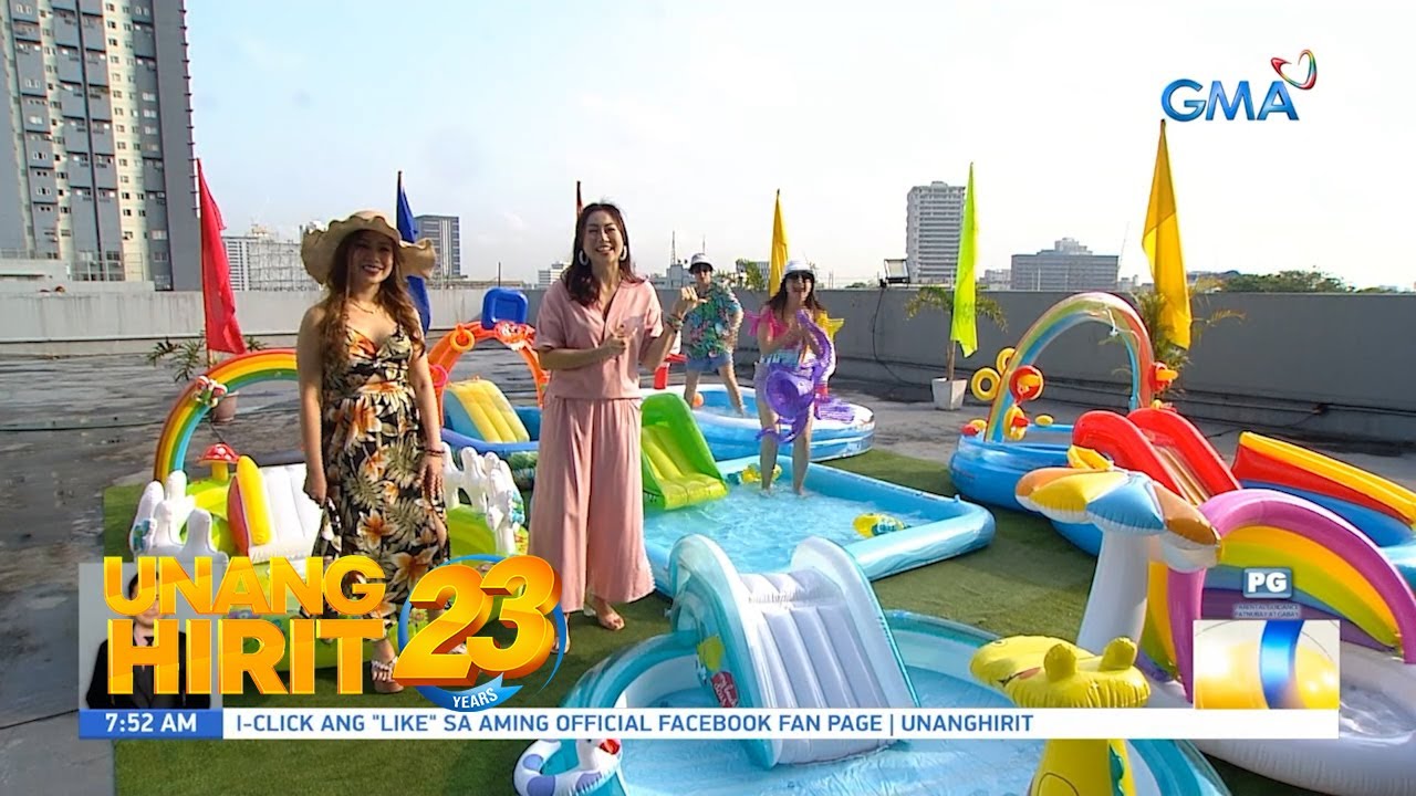 Iba’t ibang portable pool na puwedeng i-set up sa bahay | Unang Hirit ...
