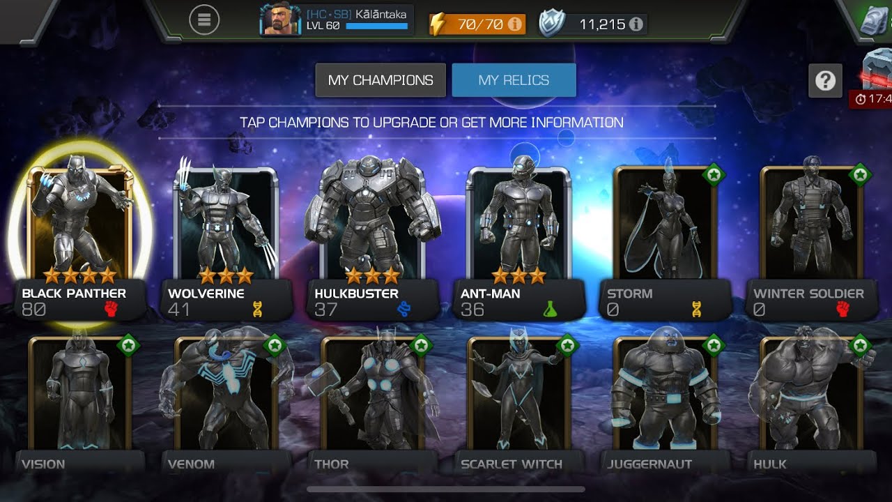 2 More Relics! Wolverine - Hulkbuster and Antman - MCOC - YouTube